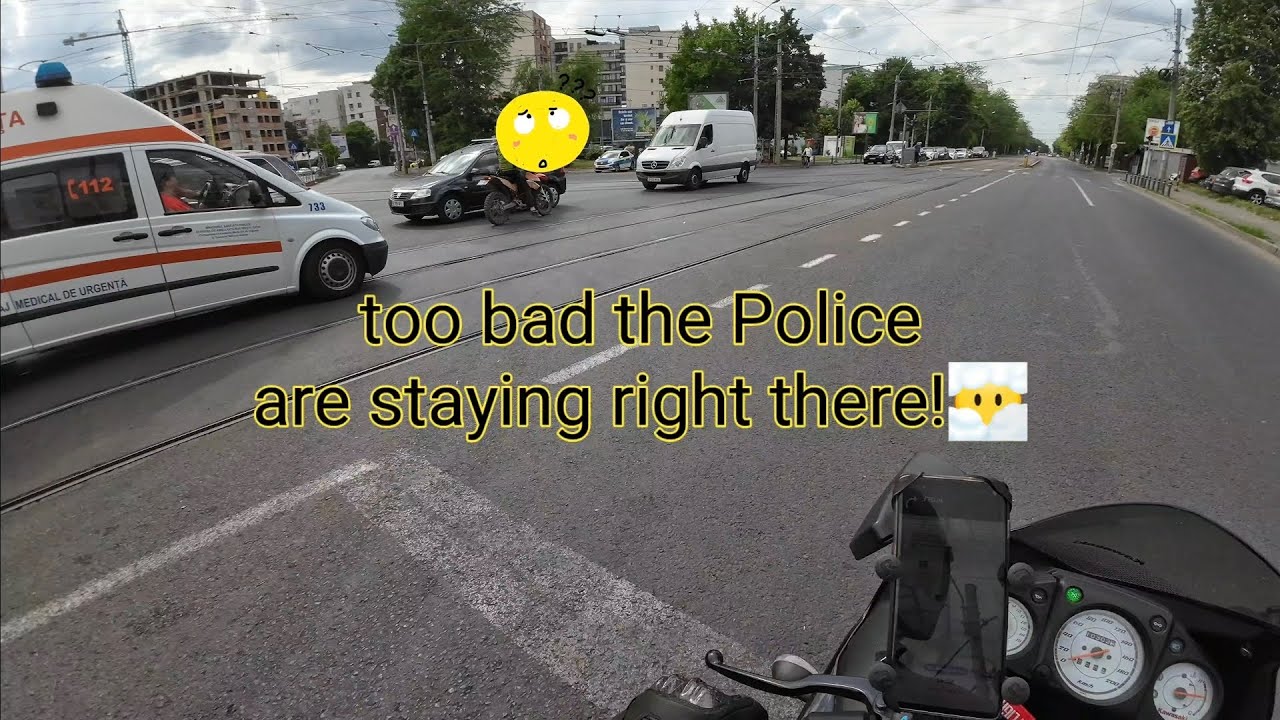 Kawasaki Ninja | Waving to Kids | Police & More | Bucharest | 2023 ...