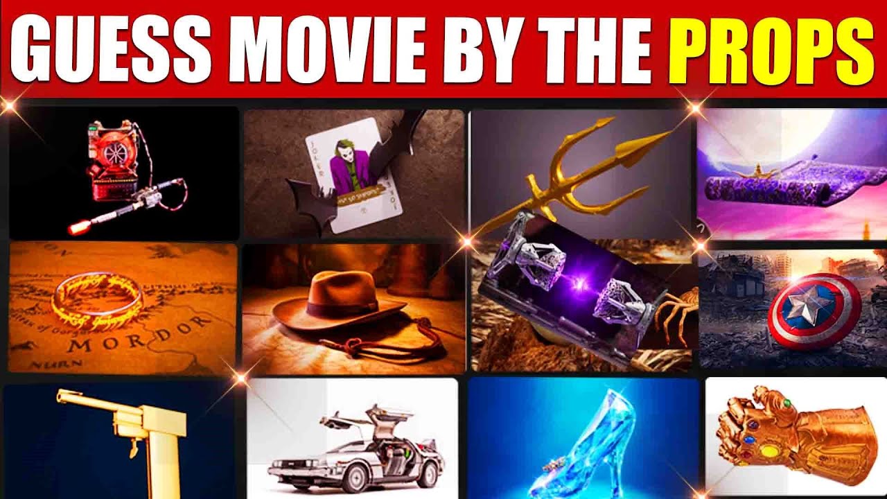 Guess The Movie by One Famous Property | Guess the Movie by the Prop ...
