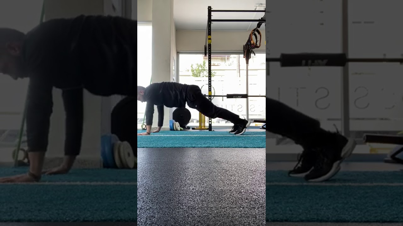 Inchworm & pushup - YouTube