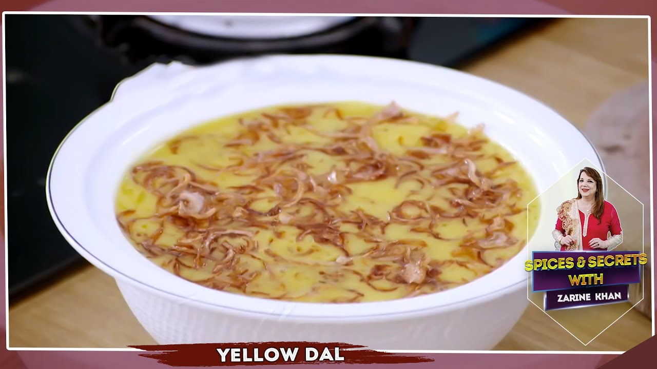 Chef Zarine Khan Making Delicious Pili Dal Recipe | Dal Recipe | Spice & Secrets with Zarine ...