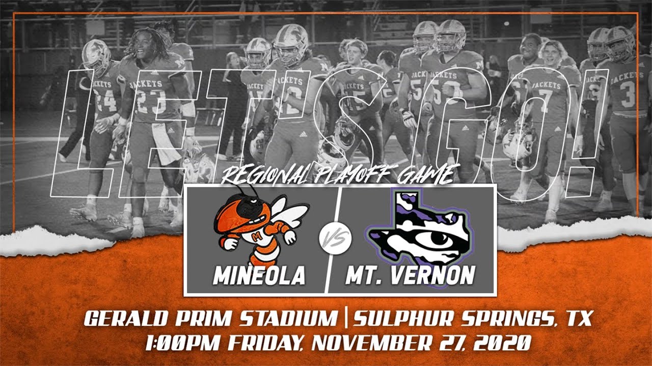 Mineola Yellowjacket Football: RUN through the PLAYOFFS - YouTube
