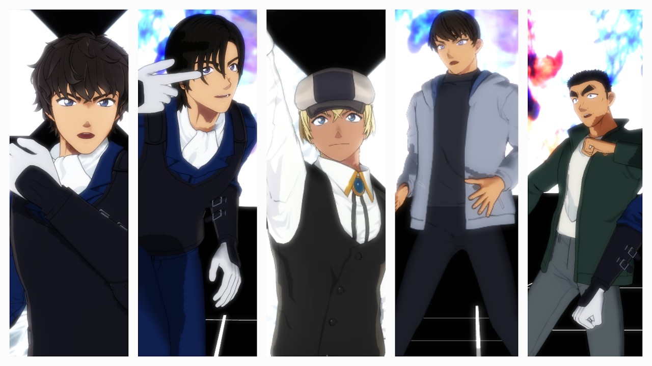 【MMDコナン】一騎当千 [Explicit] 【riato式警察学校組】Toru Amuro, Detective Conan, MMD ...