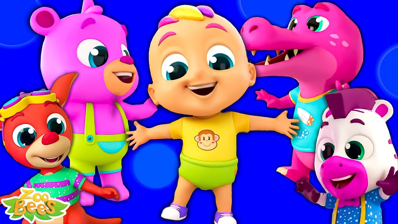 Five little babies Jumping On The Bed + More Animated Nursery Rhymes ...