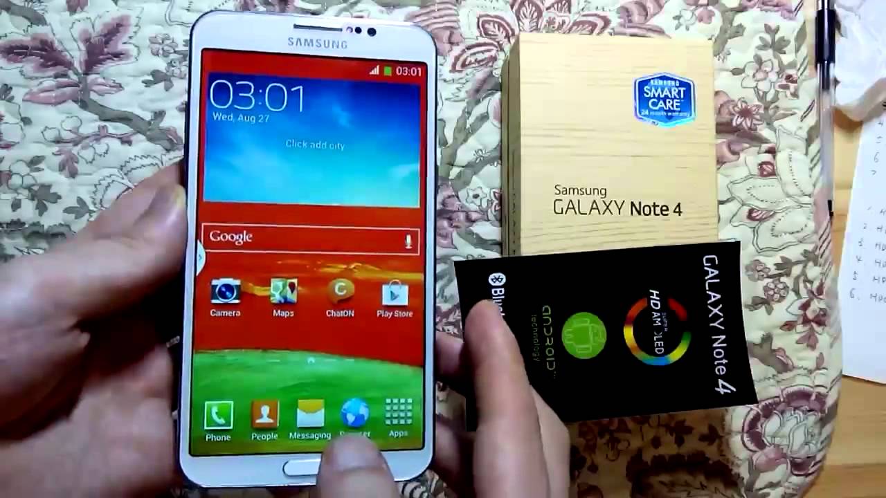 Goophone N4 Note 4 Octa Core Galaxy Note4 Clone Knock offs Review - YouTube
