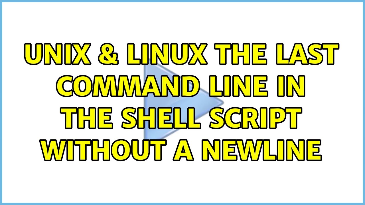 Unix Linux The Last Command Line In The Shell Script Without A unix-linux-the-last-command-line-in-the-shell-script-without-a