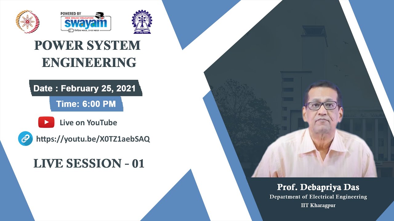 Live Session - 1: Power System Engineering - YouTube