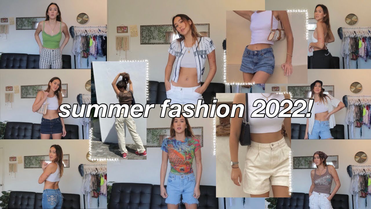 PINTEREST INSPIRED outfit ideas for summer 2022! - YouTube