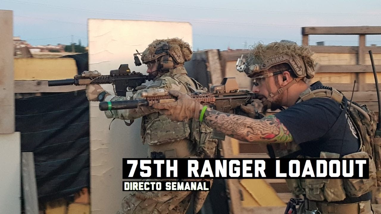 Loadout 75Th Ranger Reenactment Batallion - YouTube