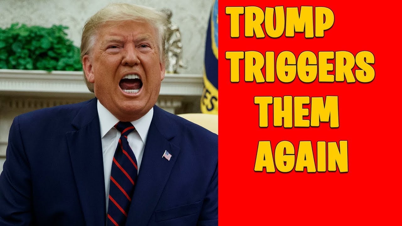 Trump's TRIGGERS Them Again With A Joke - YouTube