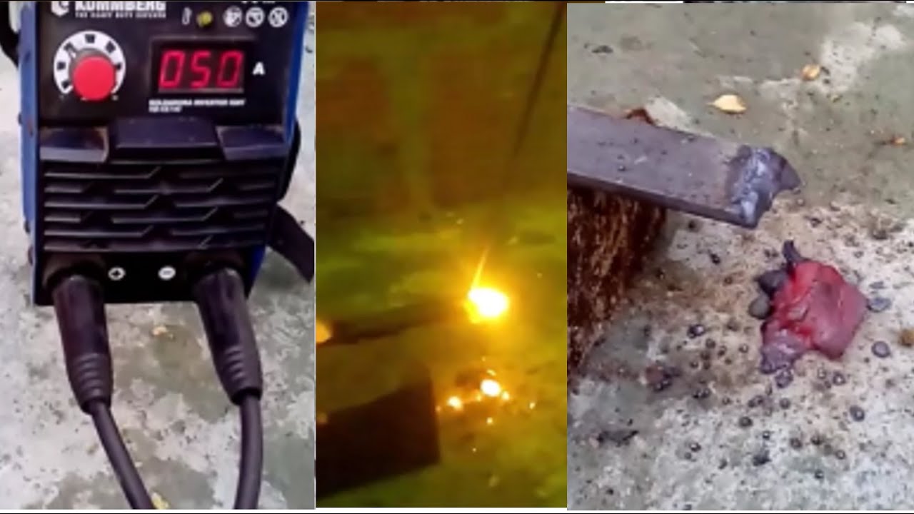 COMO CORTAR HIERRO CON UN SOLDADOR INVÉRTER MONOFÁSICO - YouTube
