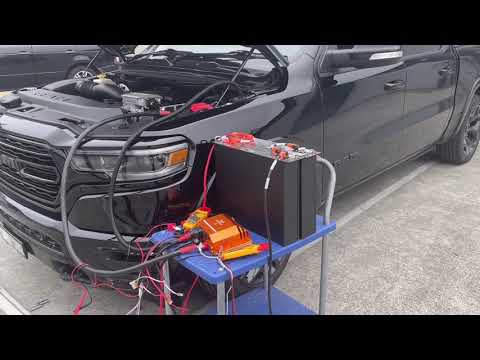 RAM 1500 eTorque 48V Starter/Generator delivers high power to Scotty to ...