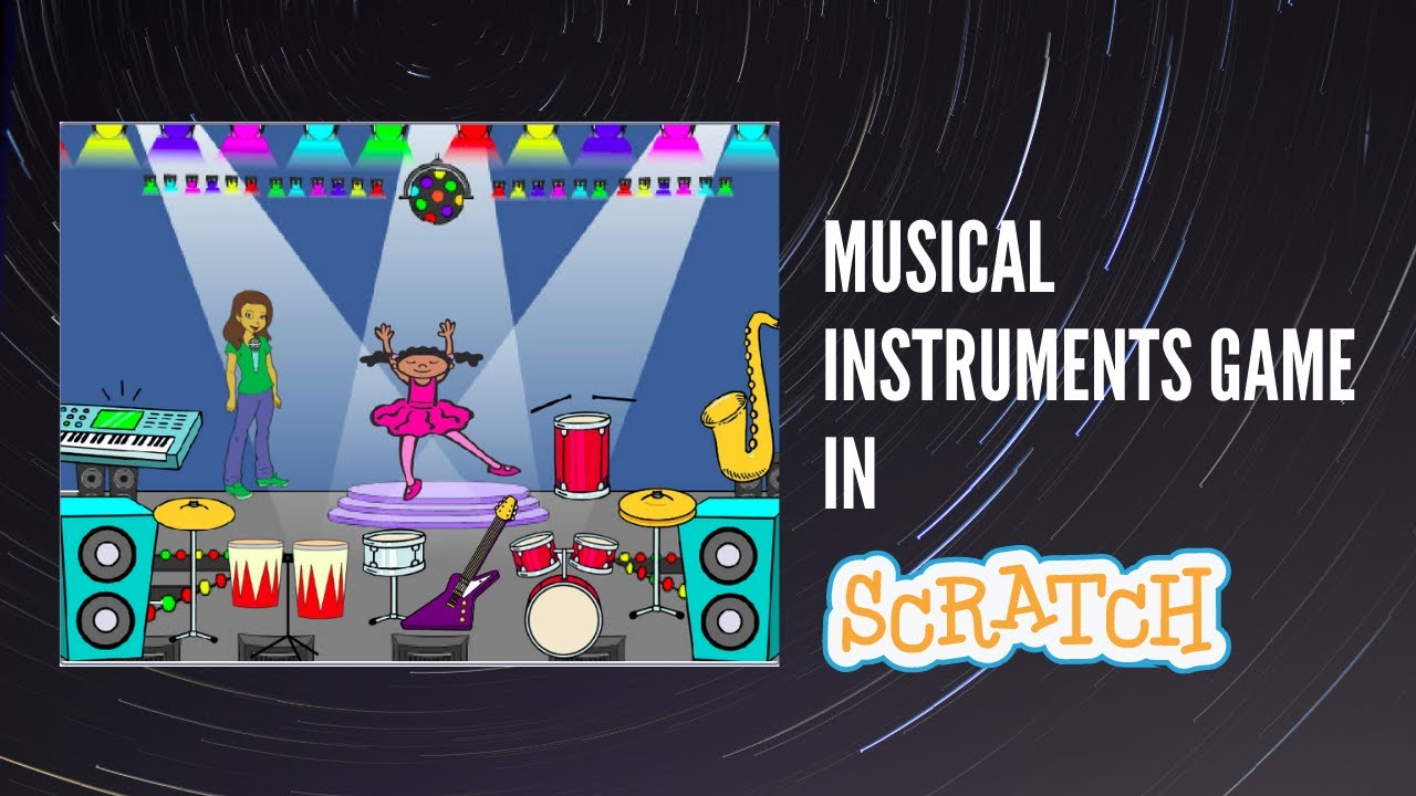 Musical Instruments Game In Scratch For Beginners || Scratch Tutorials ...