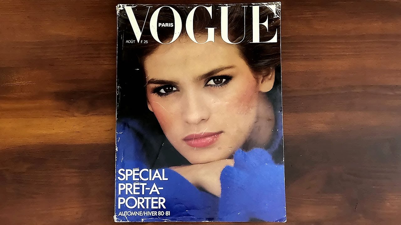 French Vogue August 1980 Gia Carangi, Carol Alt, Christie Brinkley ...