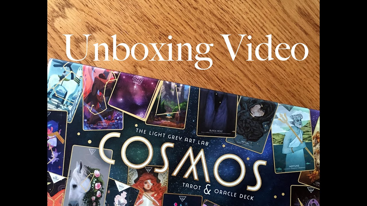 Cosmos Tarot and Oracle Deck Unboxing Video - YouTube