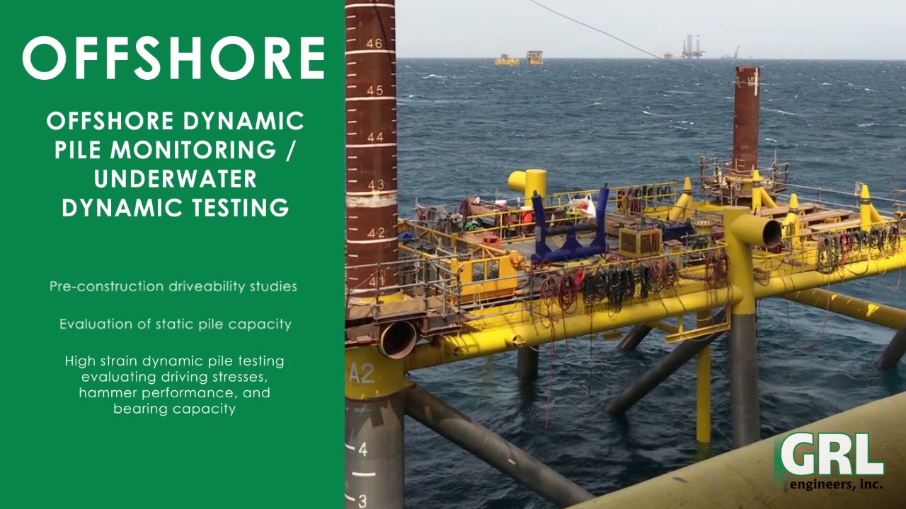 OFFSHORE Wave Foundation Testing by GRL Engineers - YouTube