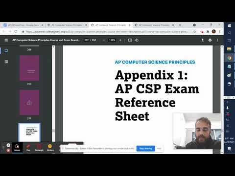 The Exam Reference Sheet (2023) | APCSP Exam Prep & Study Guide - YouTube