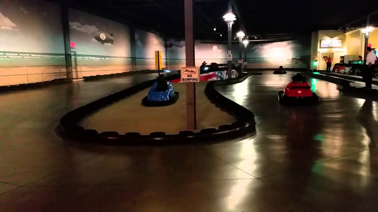 Racing at iPlay America - YouTube