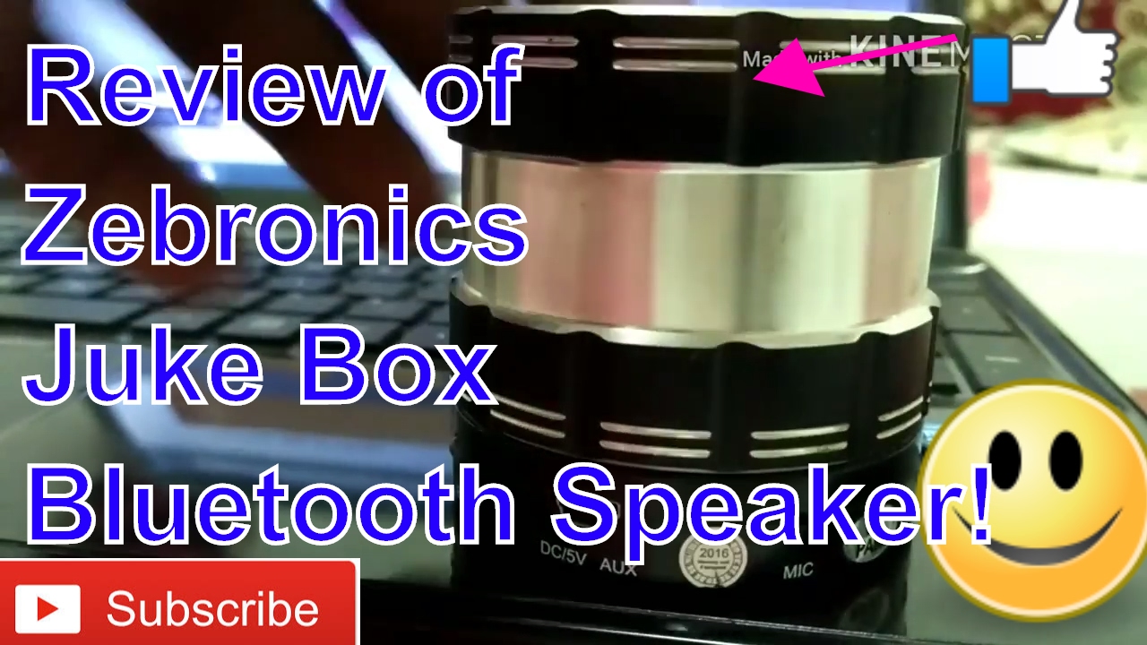 Review of Zebronics Juke Box Bluetooth Speaker! - YouTube