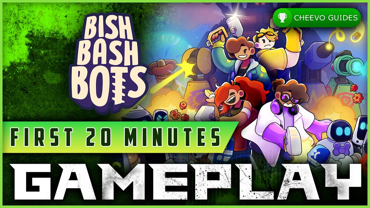 Bish Bash Bots - 4K Gameplay (First 20 Minutes | Xbox Series X) - YouTube