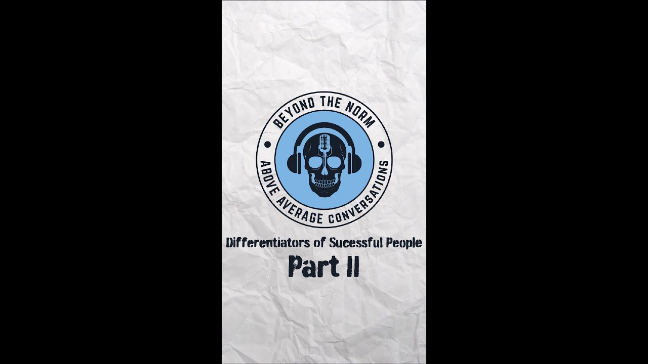 Differentiators of Successful People part 2 - YouTube