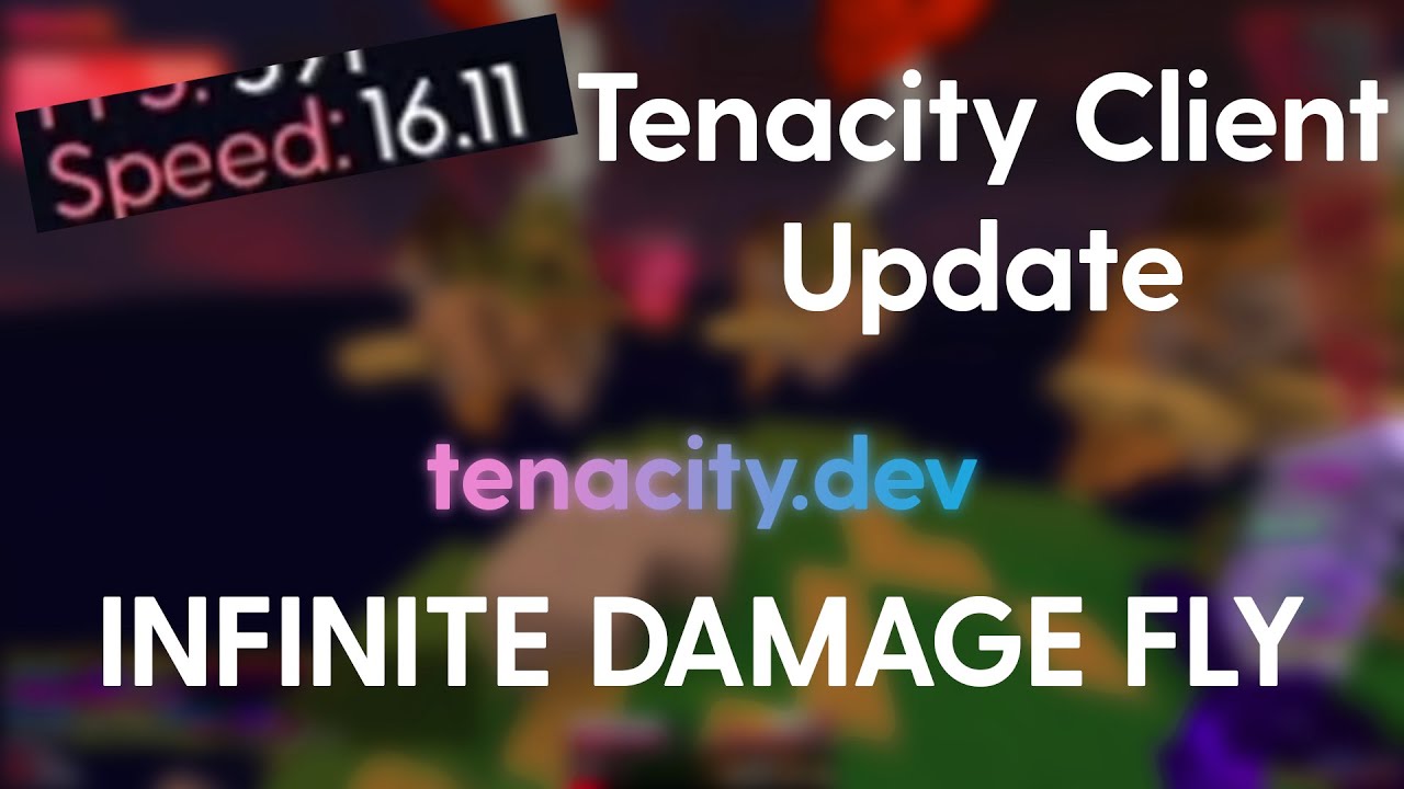 Tenacity client flying nonstop on Hypixel - YouTube