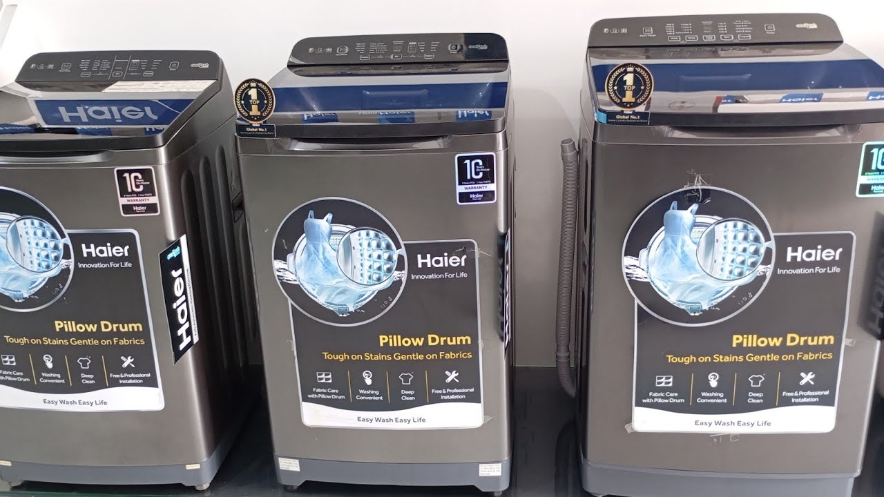Haier Fully Automatic Washing Machine | New Model 1678 - YouTube