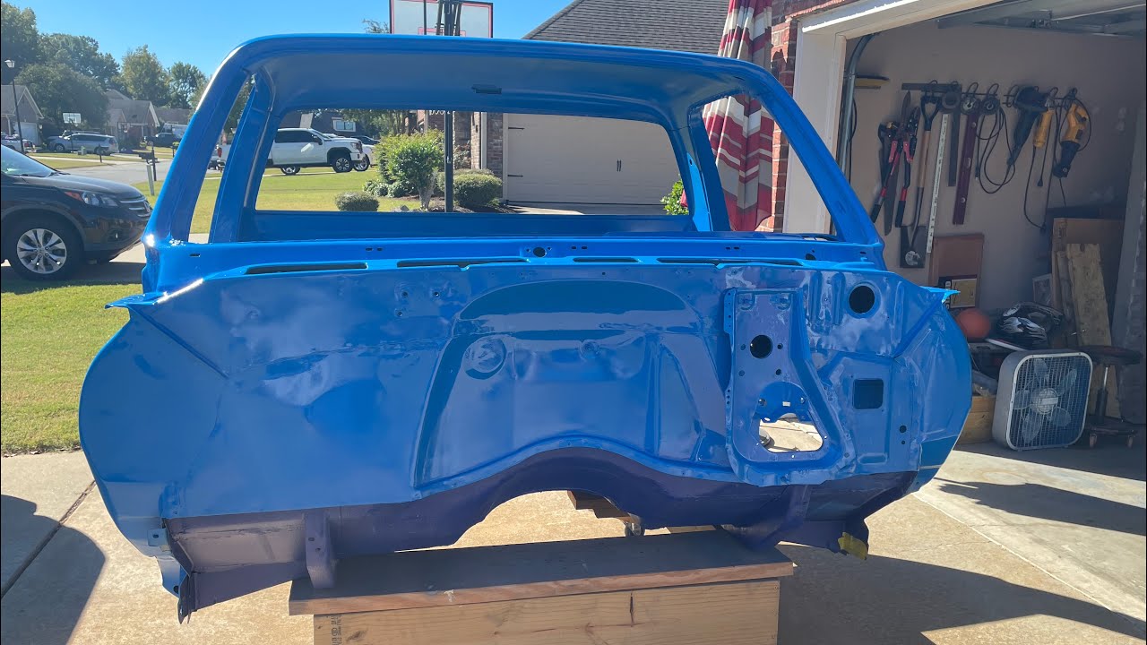 Base Coat and Clear Coat, 82 C-10 Cab Update, Square Body - YouTube