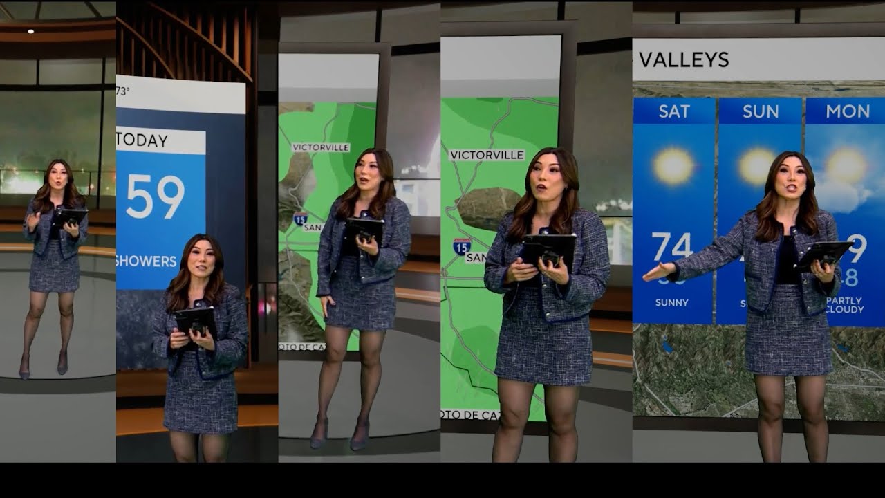 Amber Lee for CBS News Los Angeles with the morning Weather forecast ...
