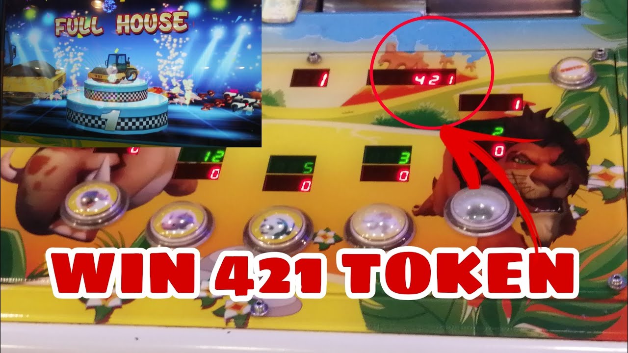 Toms World Arcade Running Animals Win 421 Token - YouTube