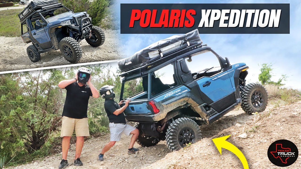 We Tested Polaris XPEDITION W/Tent On TTC Hill To See IF Stability Is ...
