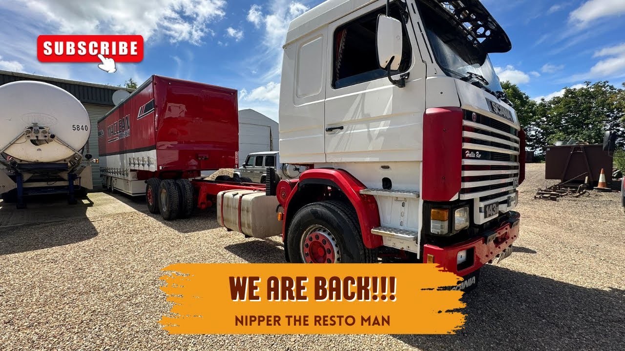 ‘WE ARE BACK’ first instalment of the @the_digger_girl Scania 143 ...