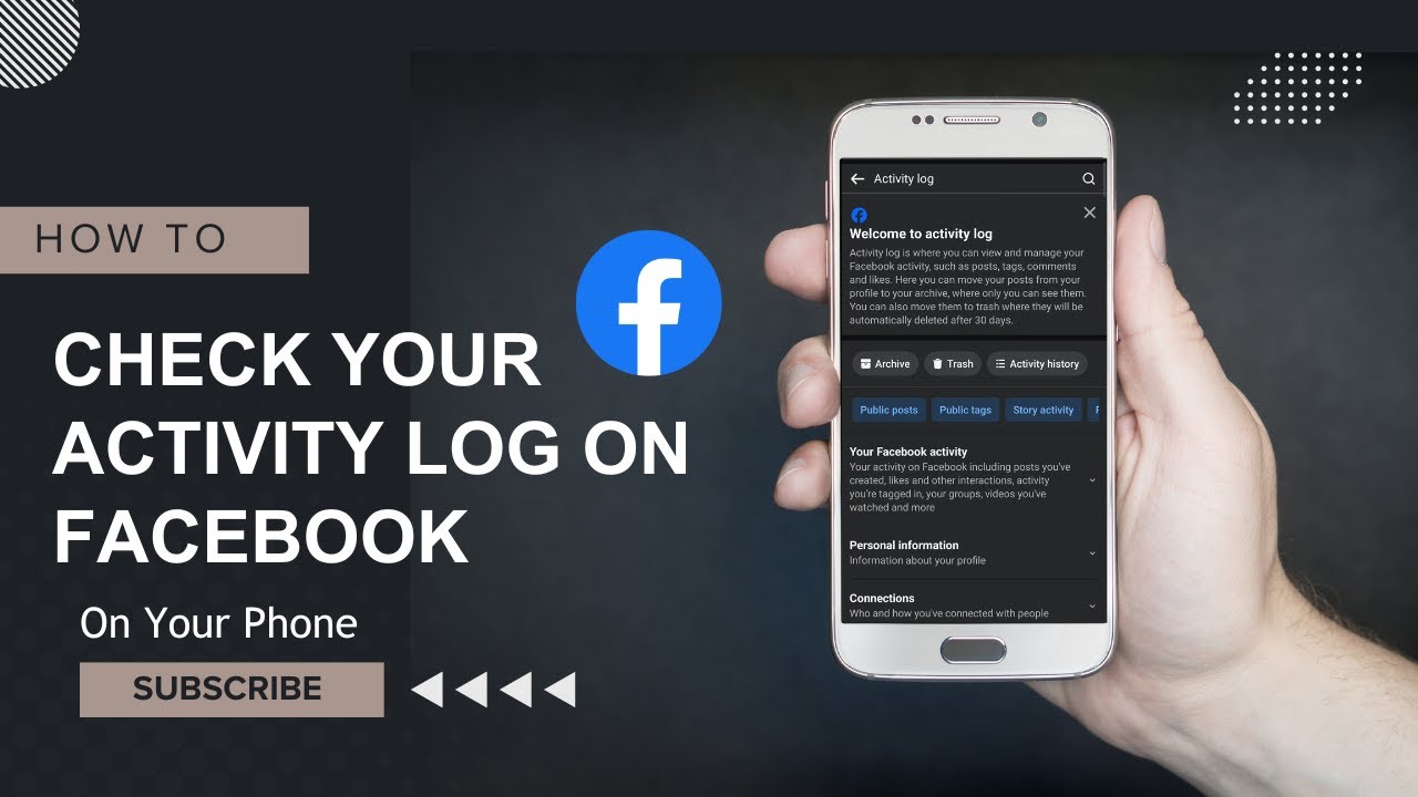 How to Check Your Activity on Facebook - YouTube