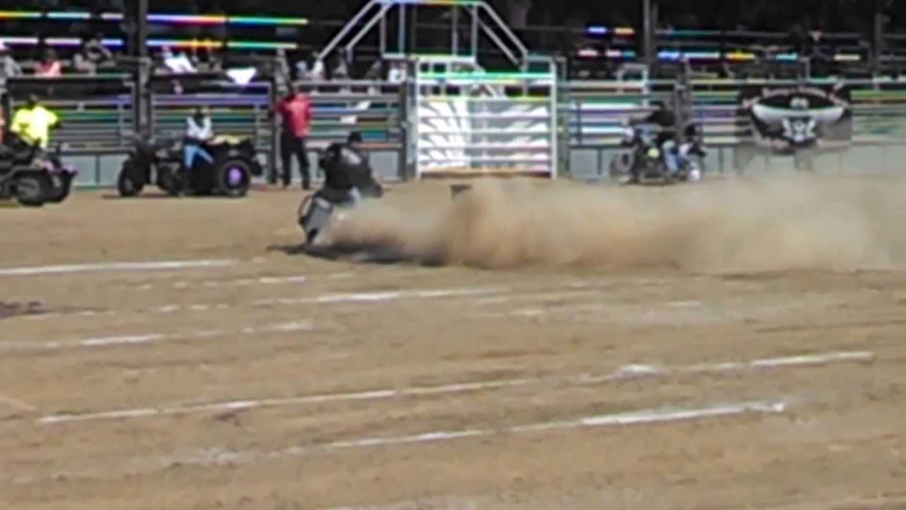 Iron horse Harley barrel race - YouTube