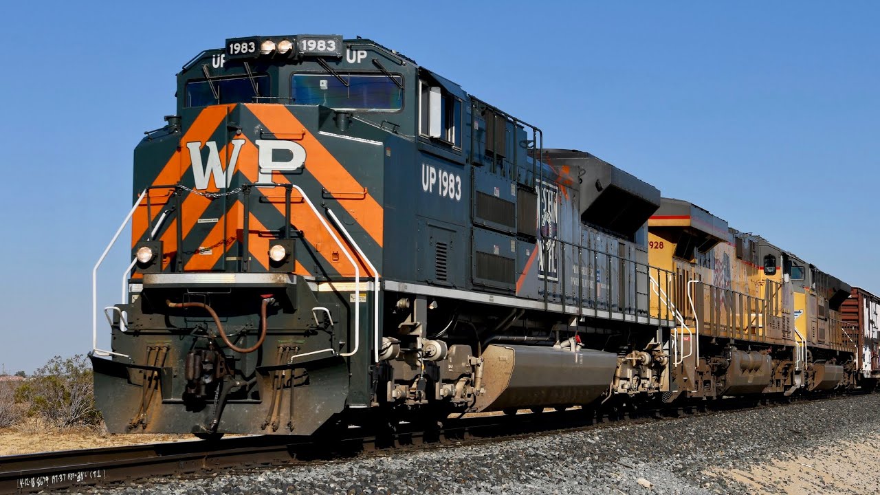 UP 1983 Western Pacific SD70ACe Locomotive - Heritage Unit Profiles Ep ...
