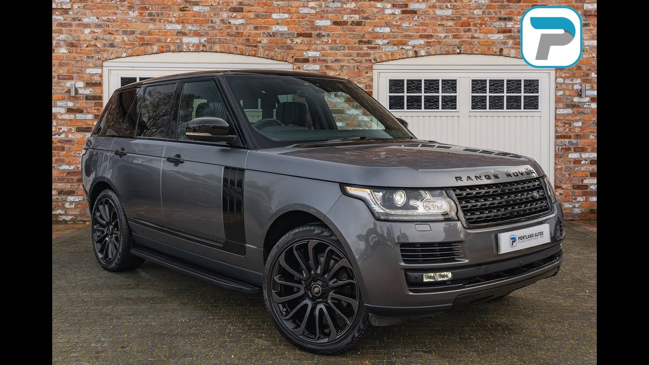2017/17 RANGE ROVER VOGUE 3.0 SDV6 IN CORRIS GREY METALLIC WITH BLACK ...