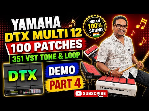 Yamaha Dtx Multi 12 Ultimate Backup 100 Demo Bubai Das Octapad || Radhey Radhey🙏❤️