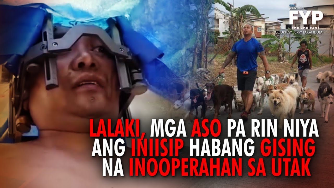 Lalaki, mga aso pa rin niya ang iniisip habang gising na inooperahan sa ...