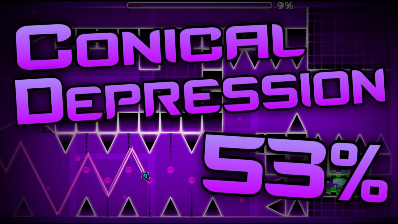 Conical Depression 53% - YouTube