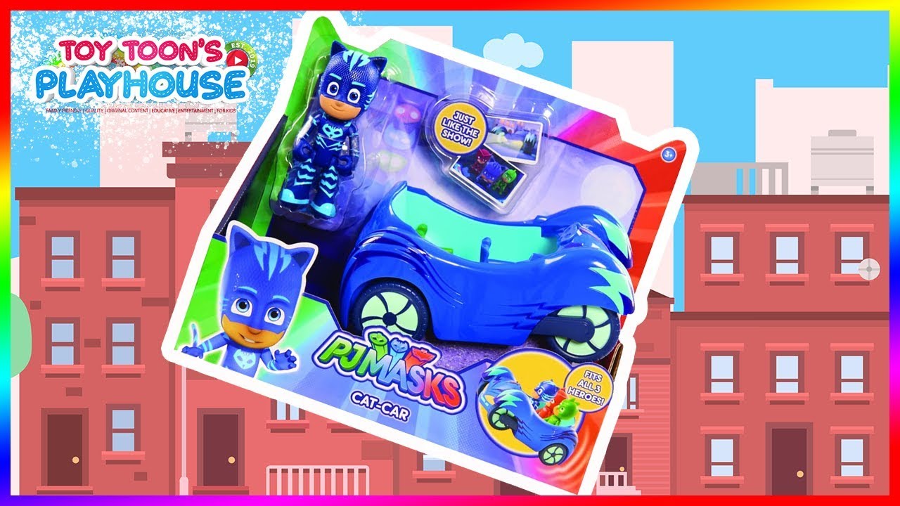 PJ Masks Catboy Car Toy Unboxing: Toy Reviews by Toy Toons Playhouse ...