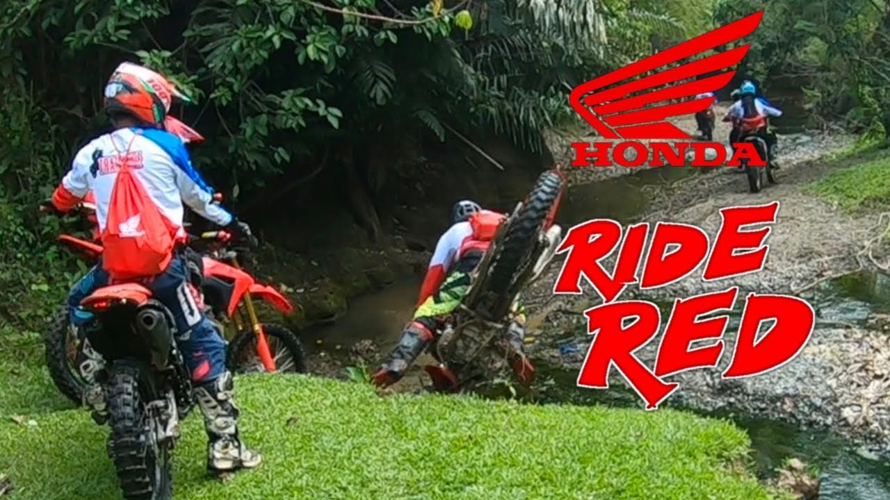 HONDA Ride red | Mindanao Leg | Trail Ride - YouTube