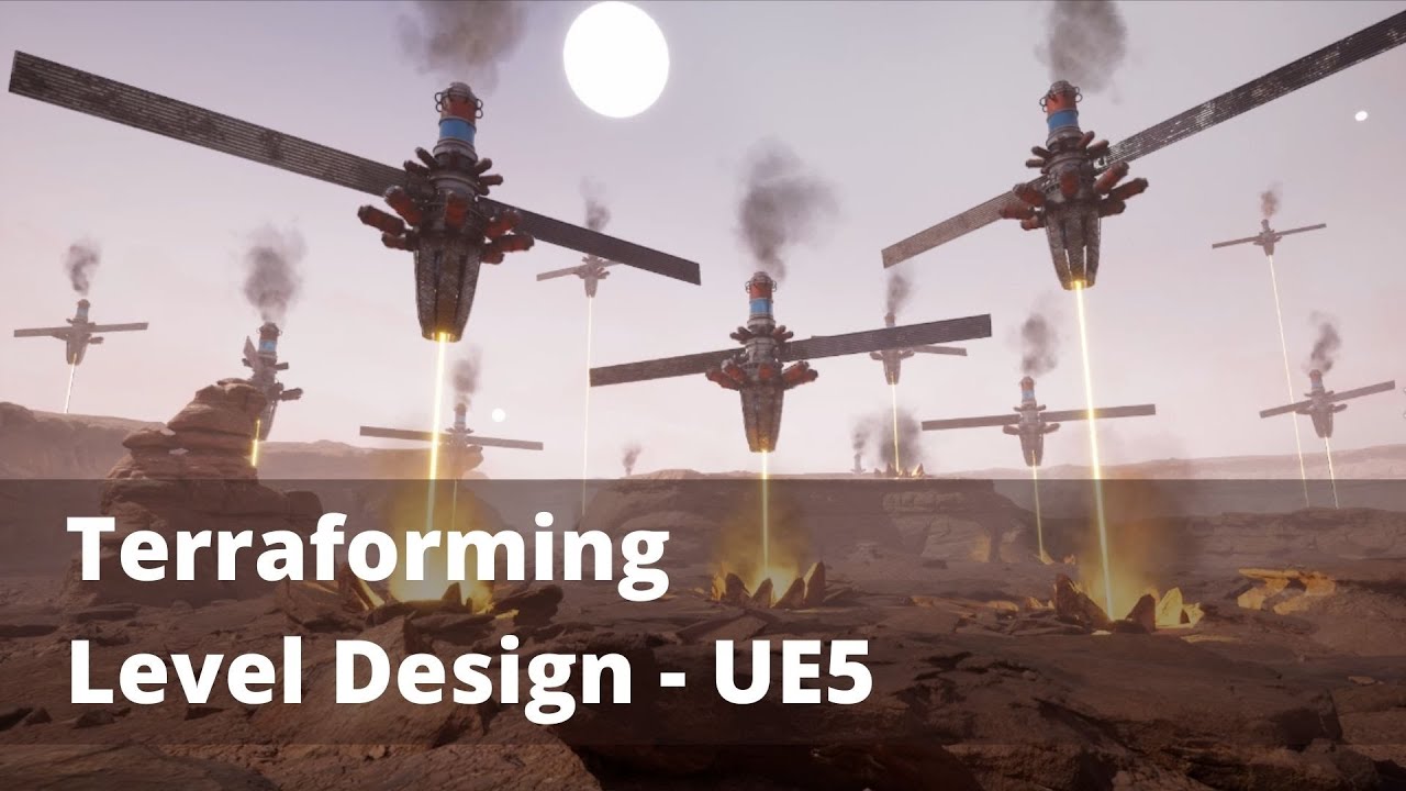 Terraforming - Level Design / Environment Design - Unreal Engine 5 (UE5 ...