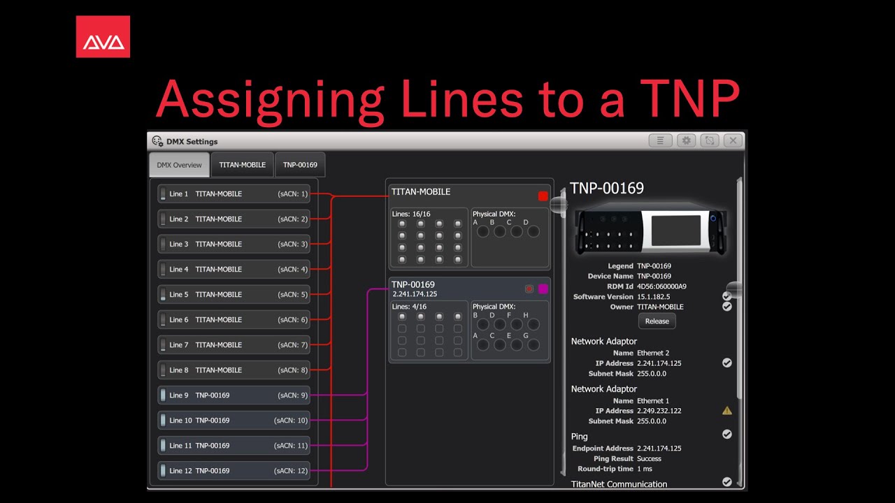 Assign Lines to a TNP - YouTube