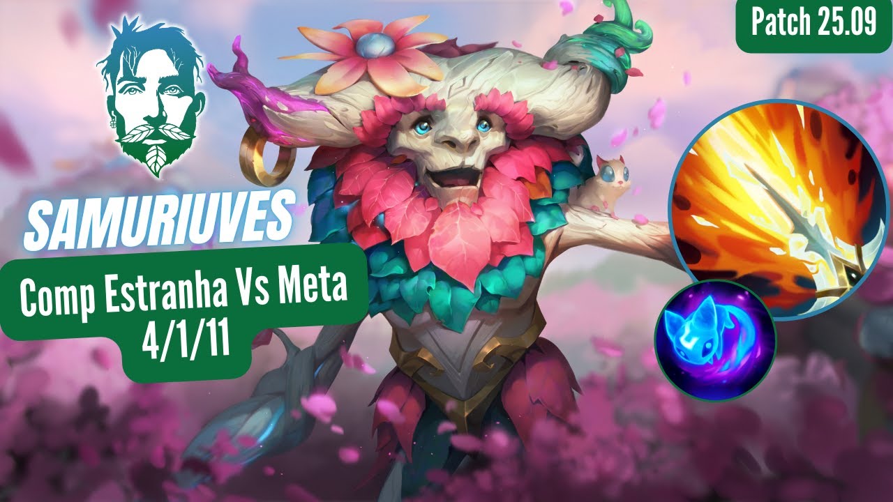 COMP ESTRANHA VS META - MONO IVERN GAMEPLAY (PATCH 25.09) 🌳 #ivern #lol ...