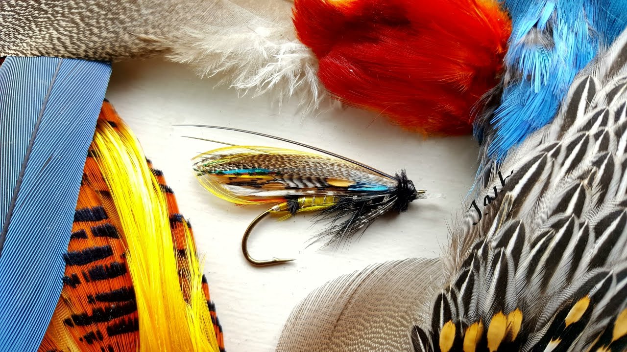 Fly tying - Jock Scott (Kelson) - YouTube