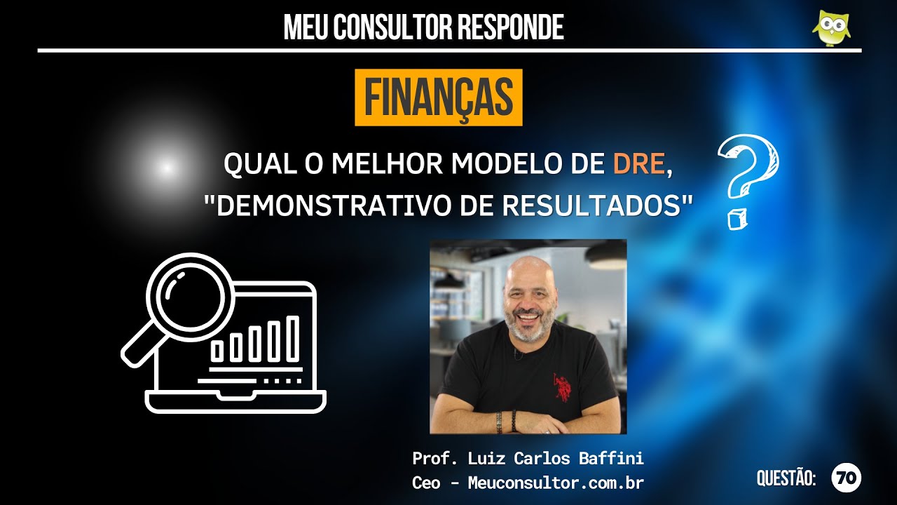 Qual o melhor modelo de DRE?? - YouTube