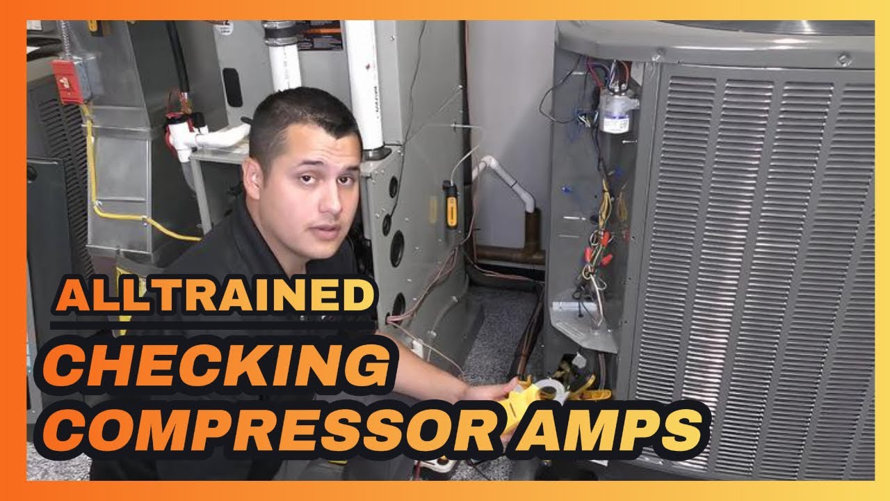 AllTrained: Checking Compressor Amps - YouTube