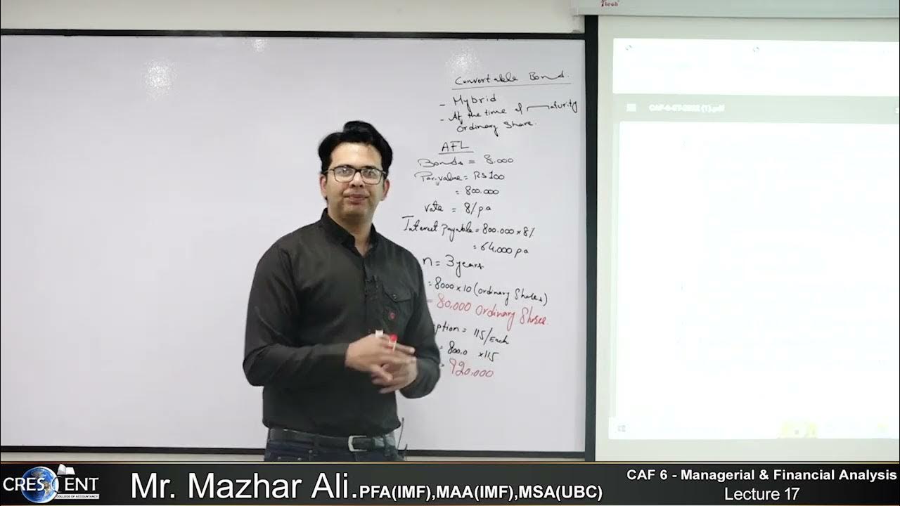 CAF-6-Sir-Mazhar-Lecture-17 - YouTube