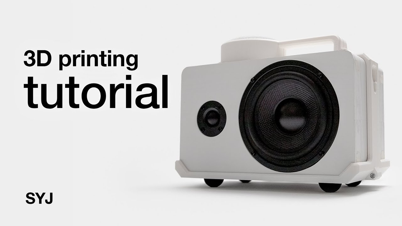 3D Printing the Google Smart Boombox - YouTube