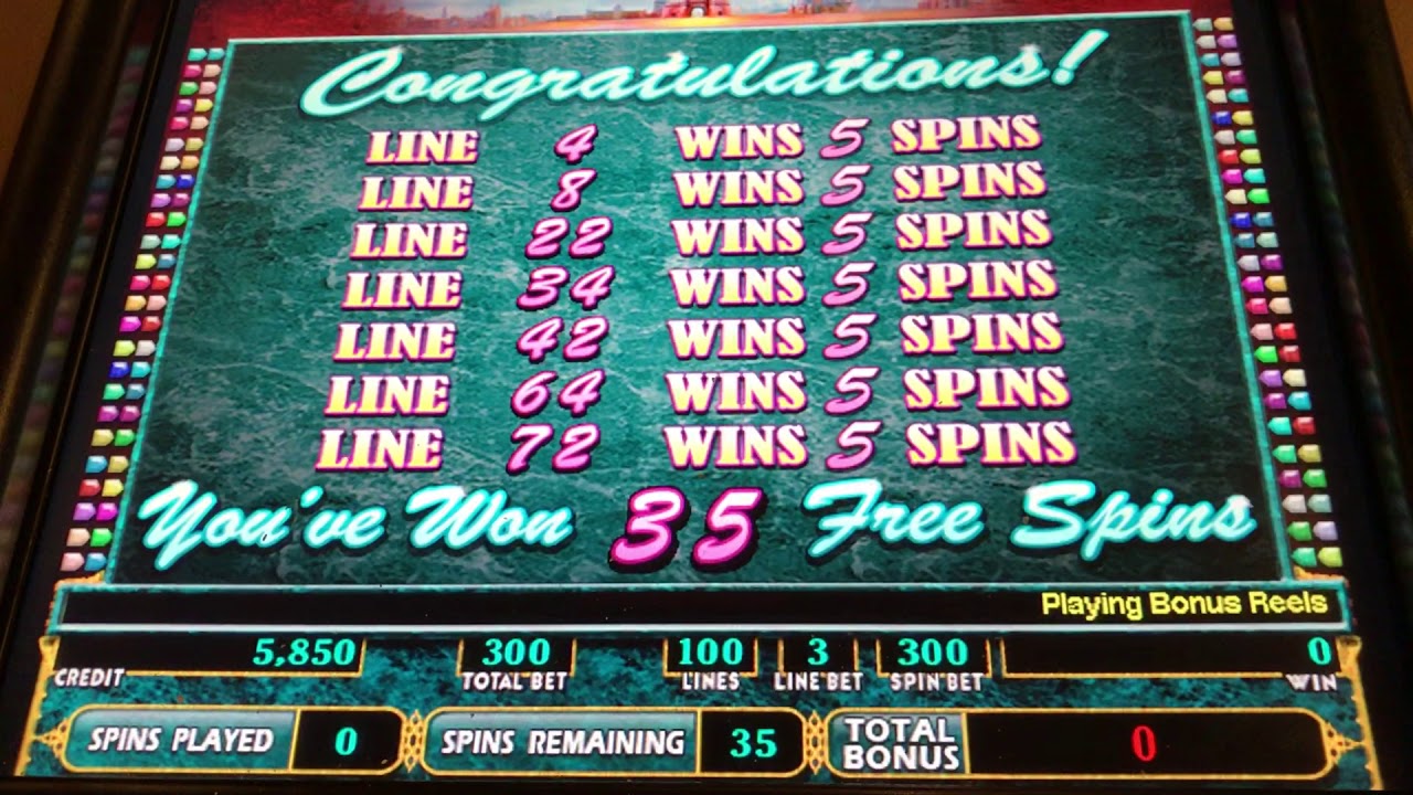 Bombay Slot Machine Bonus - Max Free Spins - YouTube