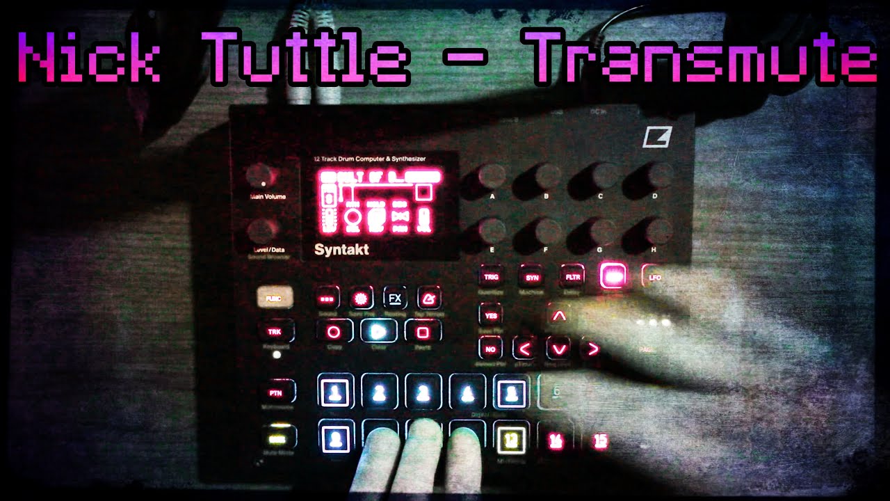 Nick Tuttle - Transmute [Electro / Synthpop] Live Studio Recordings ...
